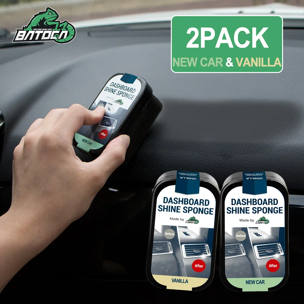 How to Restore Your Car’s Dull Dashboard with BATOCA Shine Dashboard Sponge