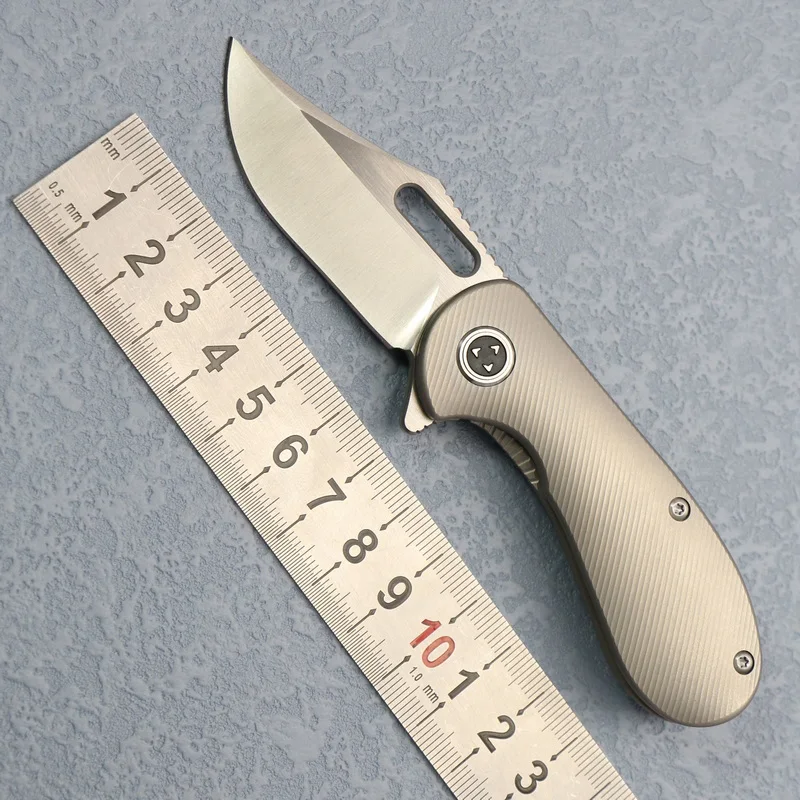 TIGEND-Space-time-Folding-Knife-N690-Blade-Titanium-3D-Handle-Tactics ...