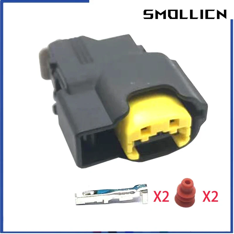 1-Set-2-Pin-Female-Molex-Automotive-Ignition-Coil-Plug-Horn-Socket ...
