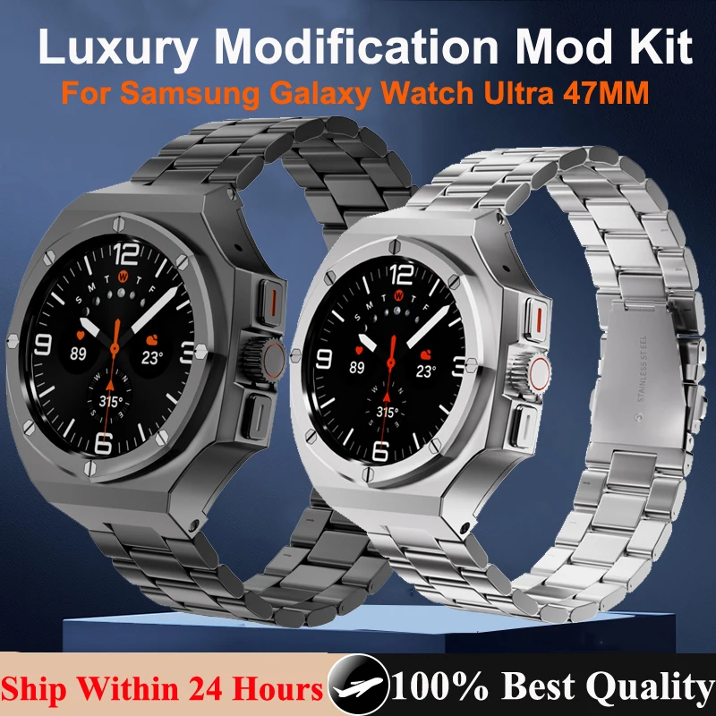Luxury-Modification-Kit-Case-For-Samsung-Galaxy-Watch-Ultra-47mm ...