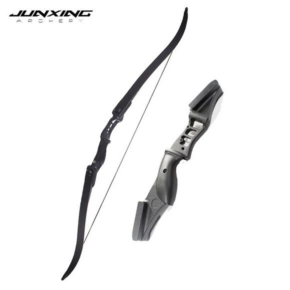 30-50Ibs JUNXING F177 Recurve Bogen Länge 54 Zoll Riser Länge 17 zoll ...