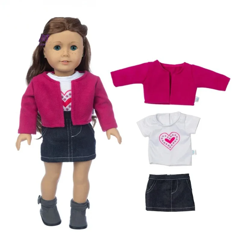 18 Doll Clothes Accessories American Girl Girls American Clothes Born Baby Doll Dolls Accessories Aliexpress