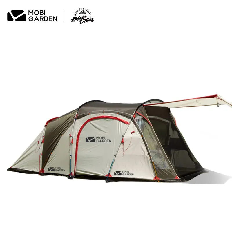 MOBI GARDEN Outdoor Camping Tent Travel Family Windproof And Rainproof ...
