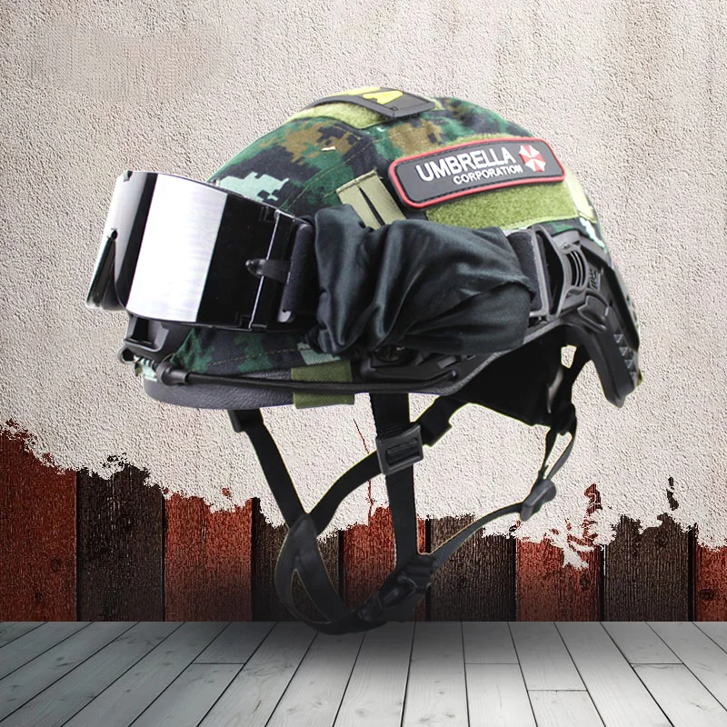 X800-rail-version-tactical-Goggles-three-lenses-FAST-helmet-ICH-helmet ...