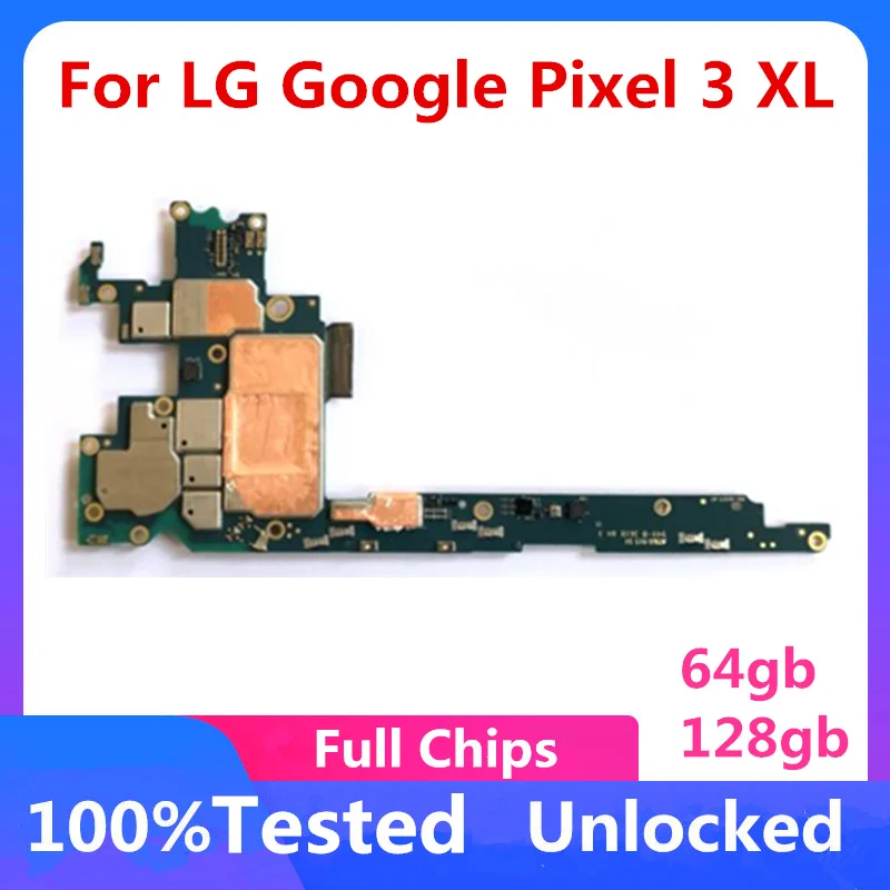 Placa base 100% desbloqueada para LG Google Pixel 3 XL, placa lógica Original para LG Google ...