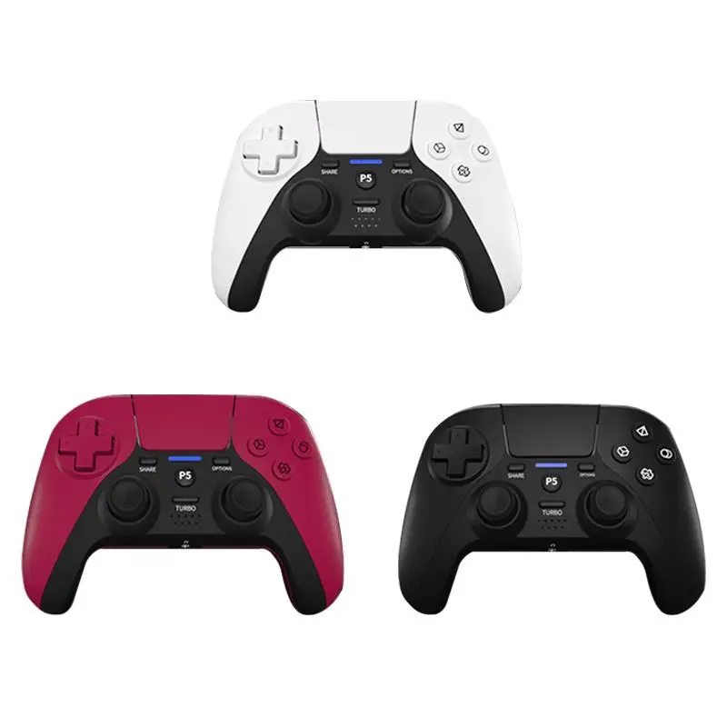 Controlador-sem-fio-Bluetooth-PS5-vibra-o-dupla-de-6-eixos-joystick-do ...