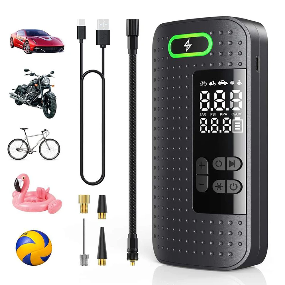 Mini-Inflator-Pump-Portable-Car-Air-Compressor-for-Motorcycles-Bicycle ...