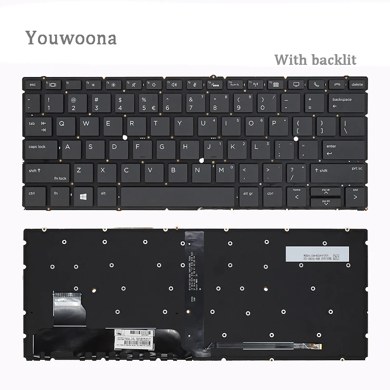 New ORIGINAL Laptop Keyboard For HP EliteBook X360 830 G6 835 730 735 ...