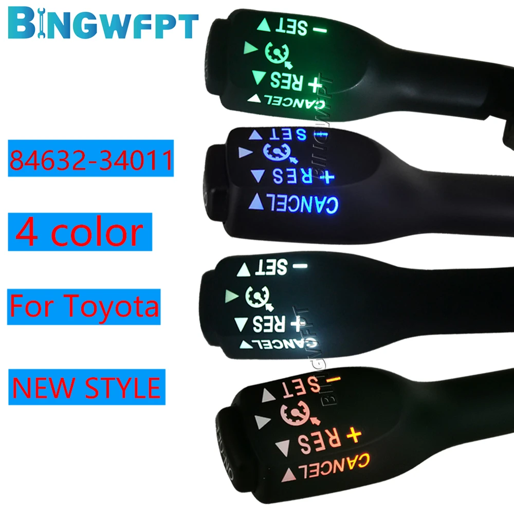 NEW (4 Color) 84632-34011 84632-34017 Cruise Control Switch For Toyota ...