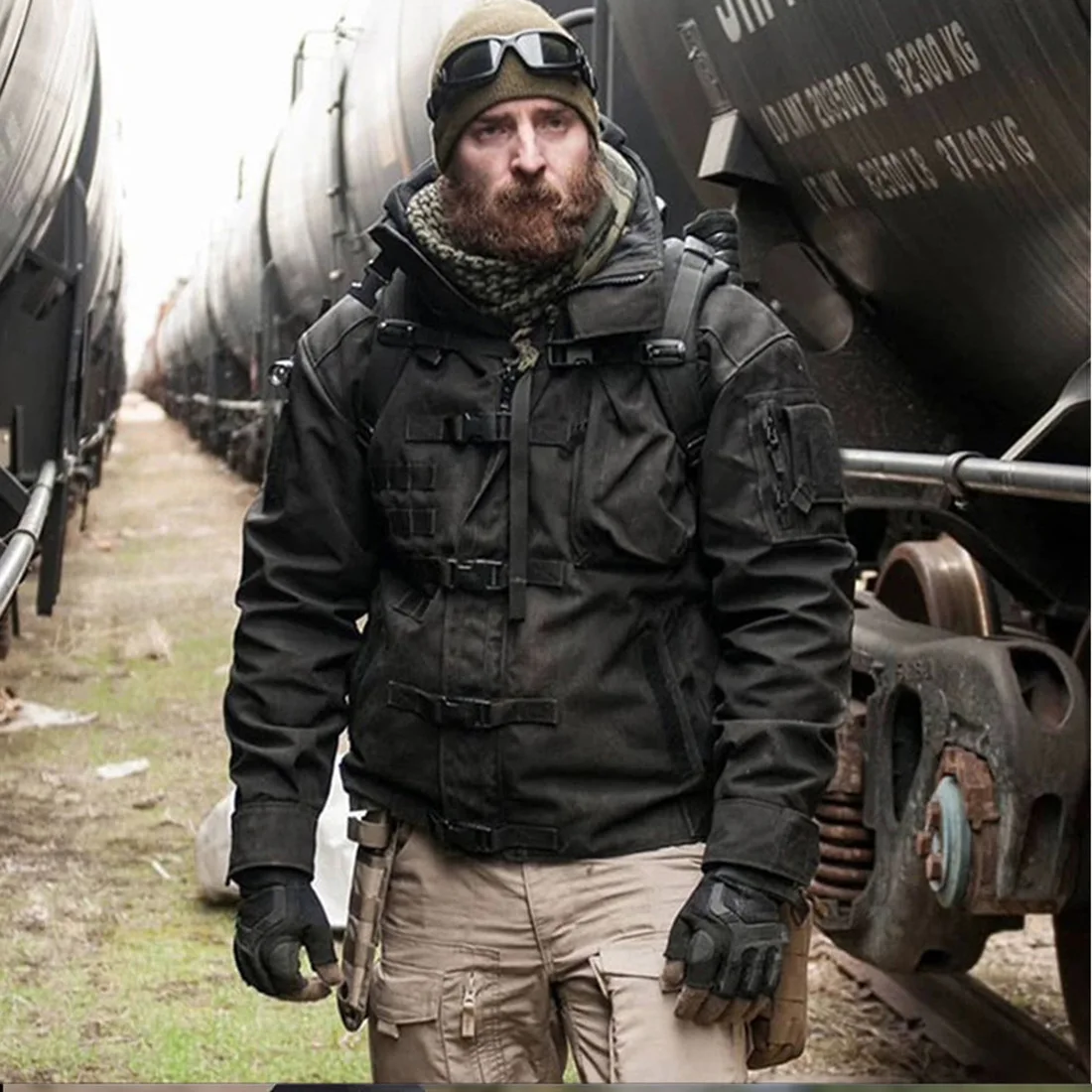 Mens-Military-Outdoor-Jackets-1100D-Canvas-Men-Hunting-Tractical-Anti ...