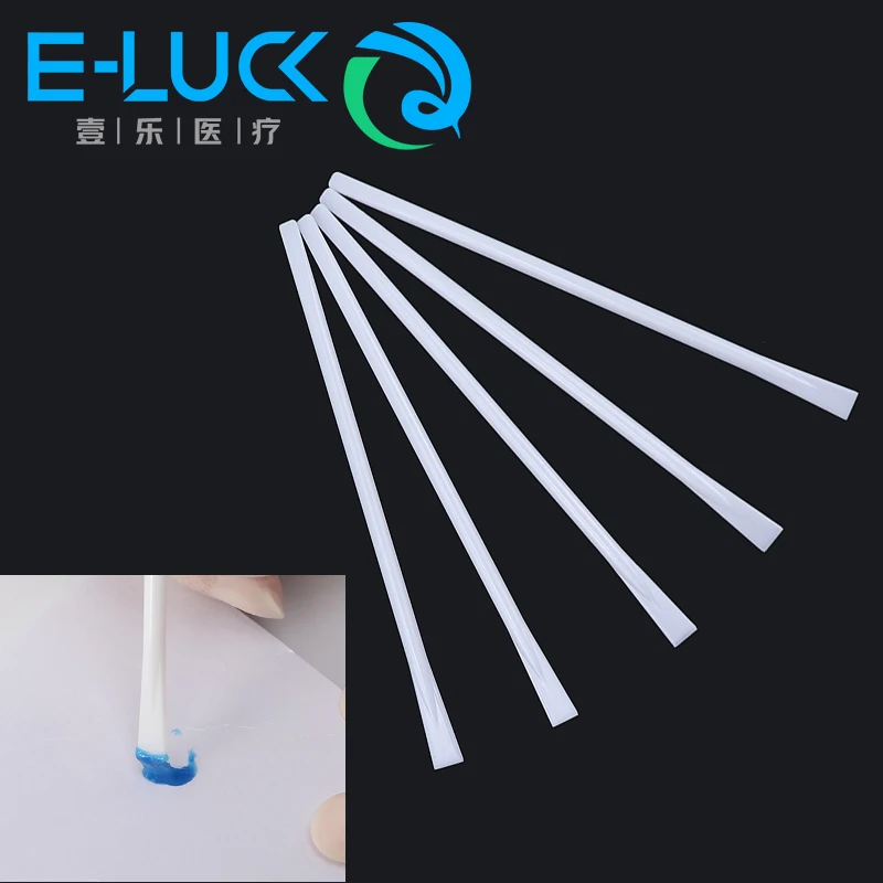 Dental Plastic Mixing Sticks Glass Lonomer Mixing Rod Cement Spatula ...