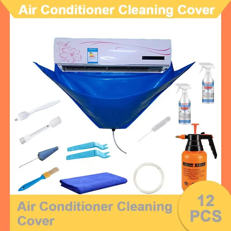 Cleaning-Kit-For-Air-Conditioner-Cover-With-Waterproof-Bag-Washing-Tool ...