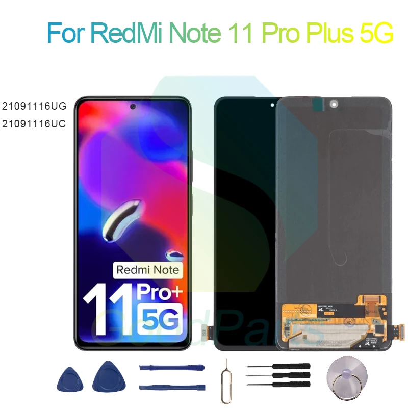 For-RedMi-Note-11-Pro-5G-LCD-Display-Screen-21091116UG-21091116UC-For ...