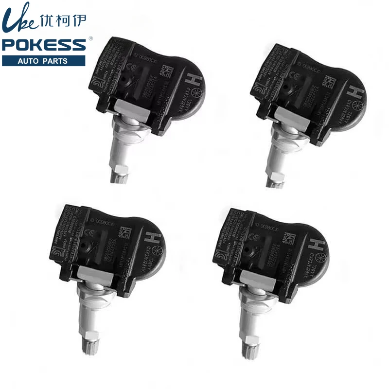BHB637140 4PCS Car TPMS Tire Pressure Monitor TPMS Sensor 433MHz for ...