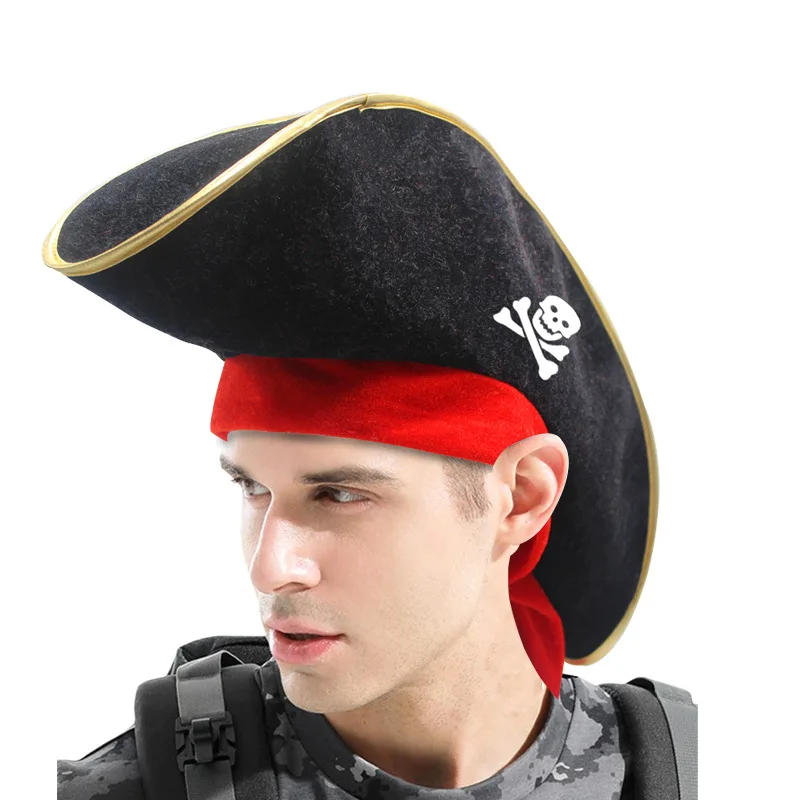 Pirate Captain Hat Side