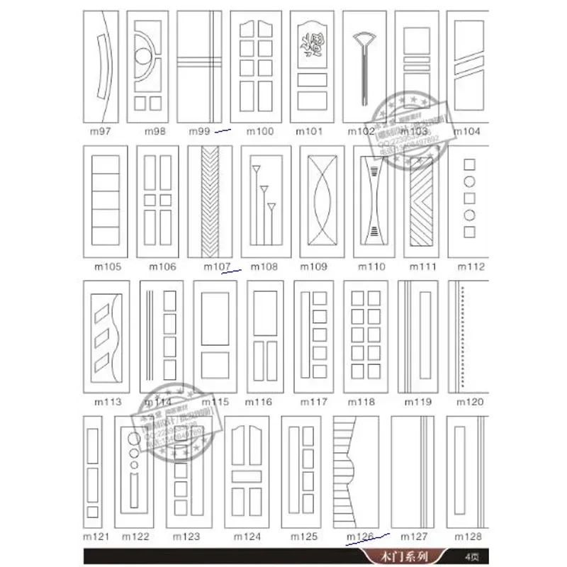 192-pe-as-de-design-de-decora-o-da-porta-desenho-diagrama-do-vetor-dxf ...