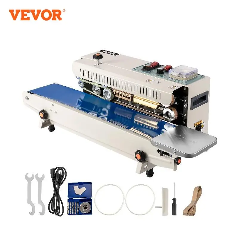 Vevor Fr900 Continuous Band Sealer High Efficient Printing & Sealing ...