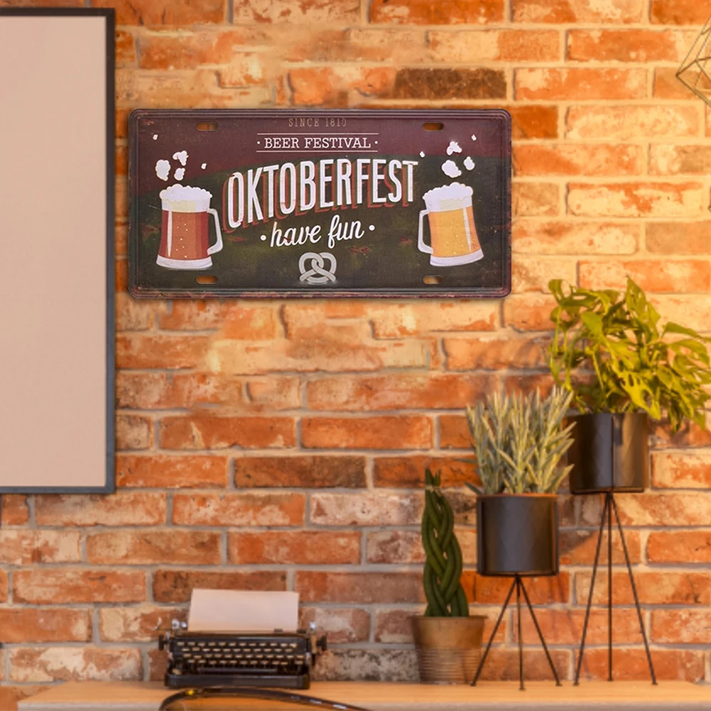 Creative-Oktoberfest-Plaque-New-Year-Decor-Plate-Tin-Signs-Chic-Signs ...