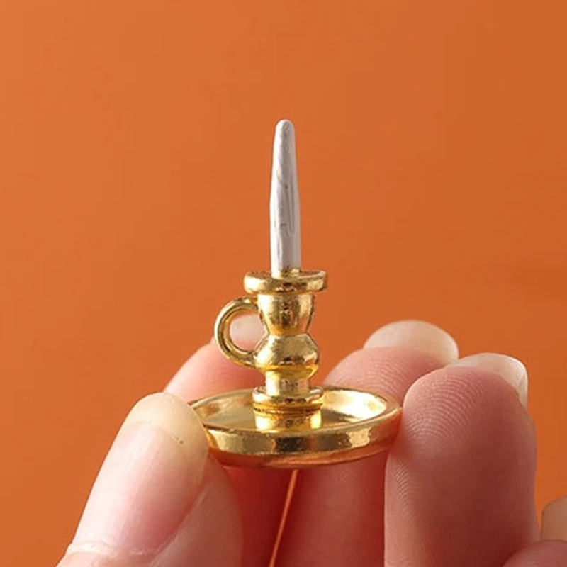 1:12 Dollhouse Miniature Candle Holder Candlesticks Model Furniture ...