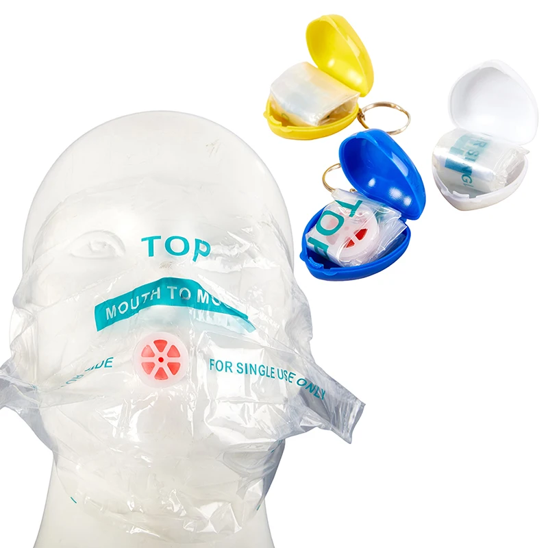 1PC-CPR-Mask-CPR-Face-Shield-For-CPR-Resuscitator-With-One-way-Keychain ...