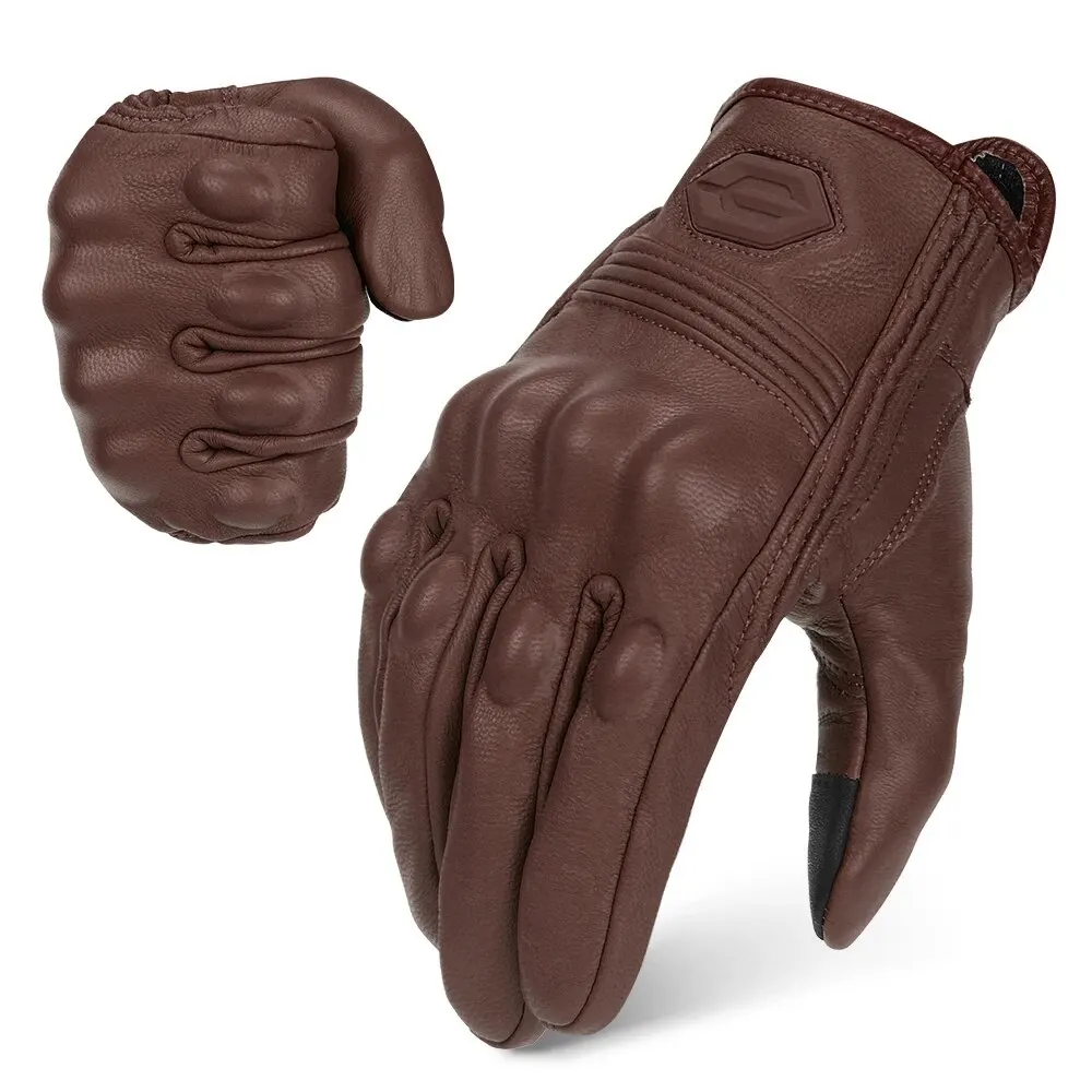 Motorcycle-Leather-Gloves-Waterproof-Breathable-Moto-Gloves-Goatskin ...