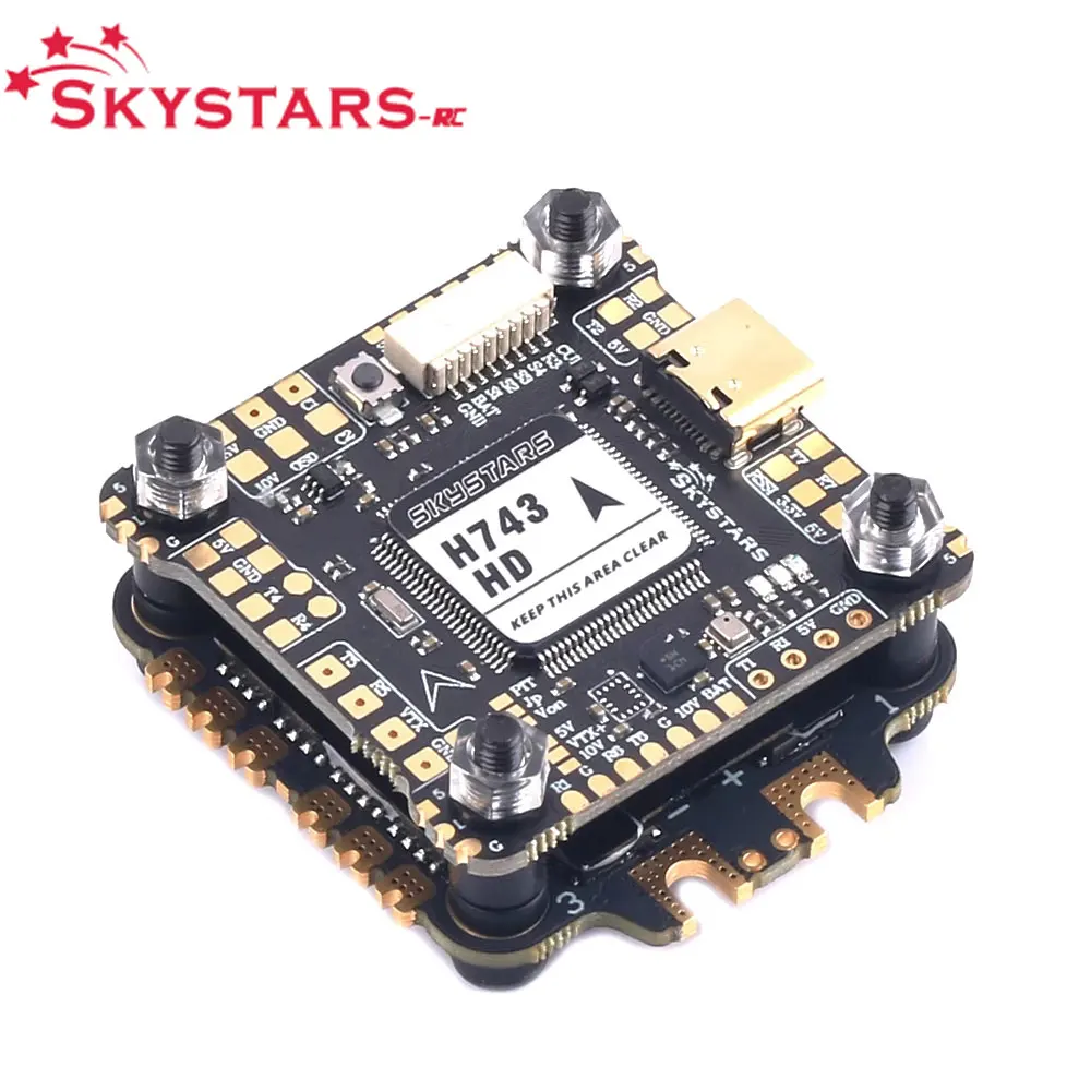 SKYSTARS-H743-HD-Flight-Controller-Single-Gyro-H7-X8-Betaflight-With ...