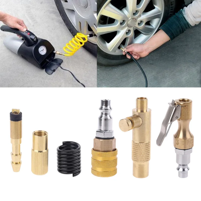 Tire Inflator Blow Adapter Nozzle for Standard Pump Air Compressor ...