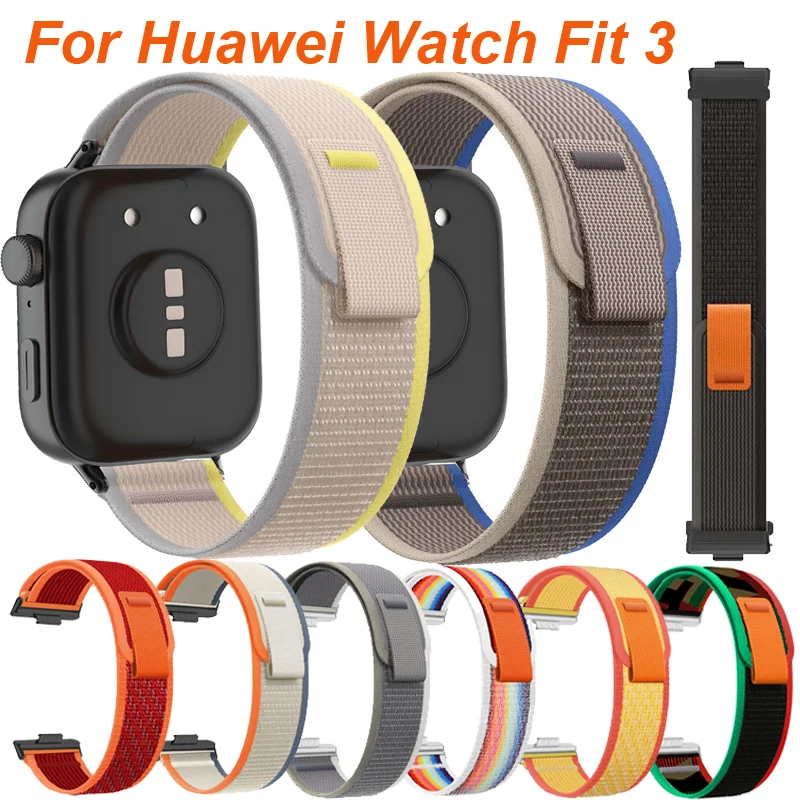 Trail-Loop-Band-For-Huawei-Watch-Fit-3-2-1-Strap-Nylon-Bracelet-Sport ...