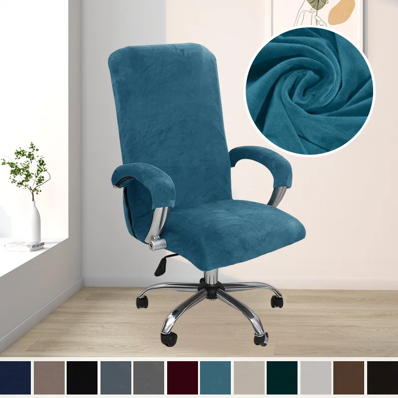 Office-Chair-Covers-Universal-Computer-Chair-Slipcovers-with-Zipper ...