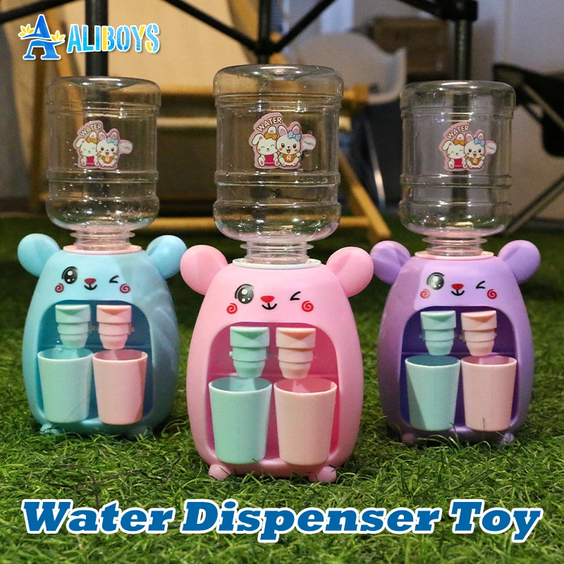 Mini-Children-Water-Dispenser-Toy-Cute-Cartoon-Water-Juice-Milk ...