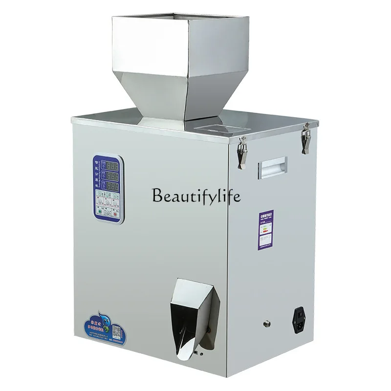 Automatic spiral shiitake mushroom packing machine granular powder tea ...