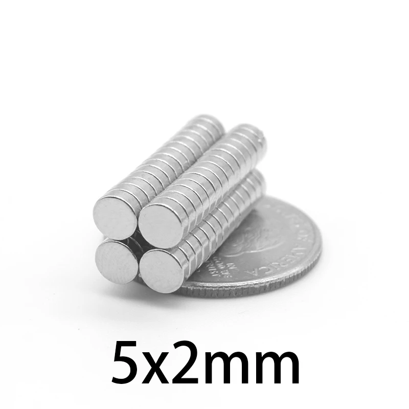 50-100-200-500-1000-1500PCS-5x2-Rare-Earth-Strong-Magnets-5x2mm-Small ...