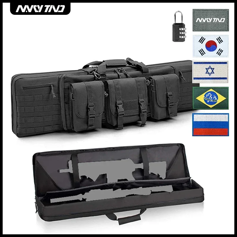 Tactical-Rifle-Case-Military-Army-Backpack-Waterproof-Carbine-Protect ...