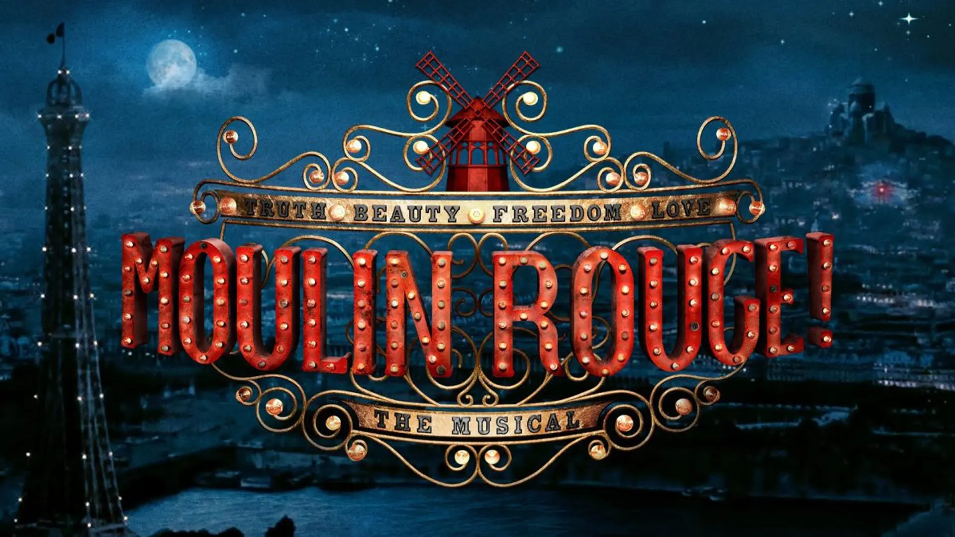Moulin Rouge Backdrop