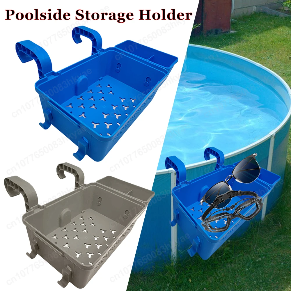 Poolside-Hanging-Storage-Basket-For-Above-Pool-Removable-Swimming-Pool ...