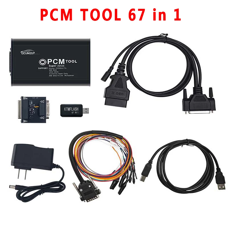 2023 Ferramenta PCM FLASH 67 EM 1 V1.20 ECU Programador FLASH 67IN1 1. ...