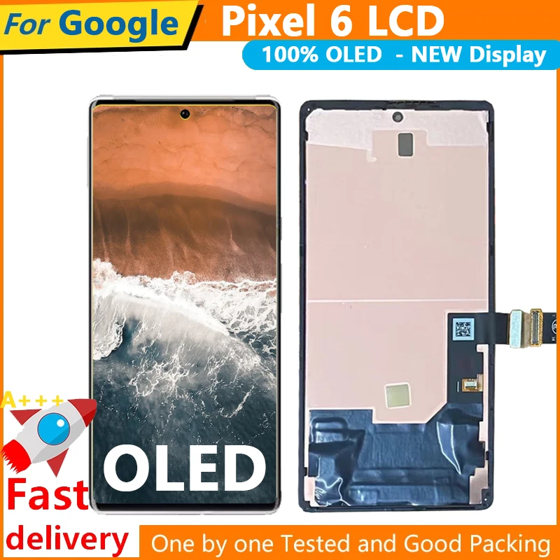 Pantalla-LCD-Super-OLED-para-Google-Pixel-6-montaje-de-digitalizador-con-pantalla-t-ctil ...