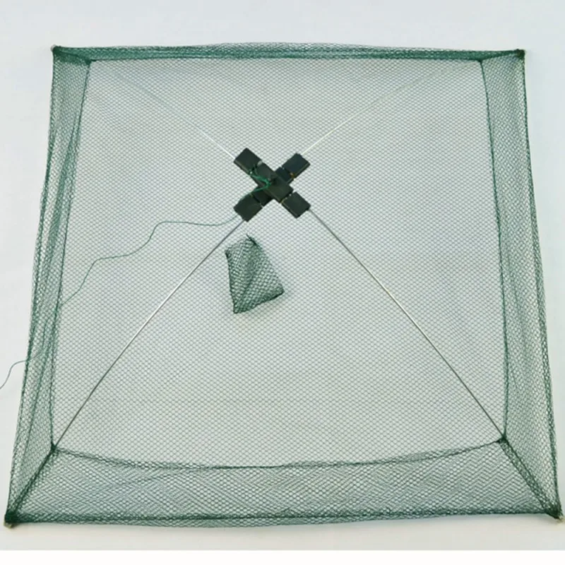 Portable-60-60cm-Folding-Fishing-Net-Nylon-Network-Shrimp-Fish-Net ...