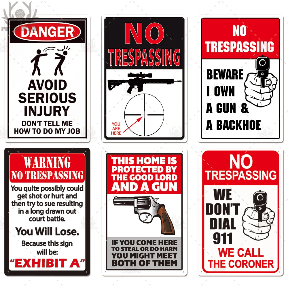 Funny No Stealing Signs