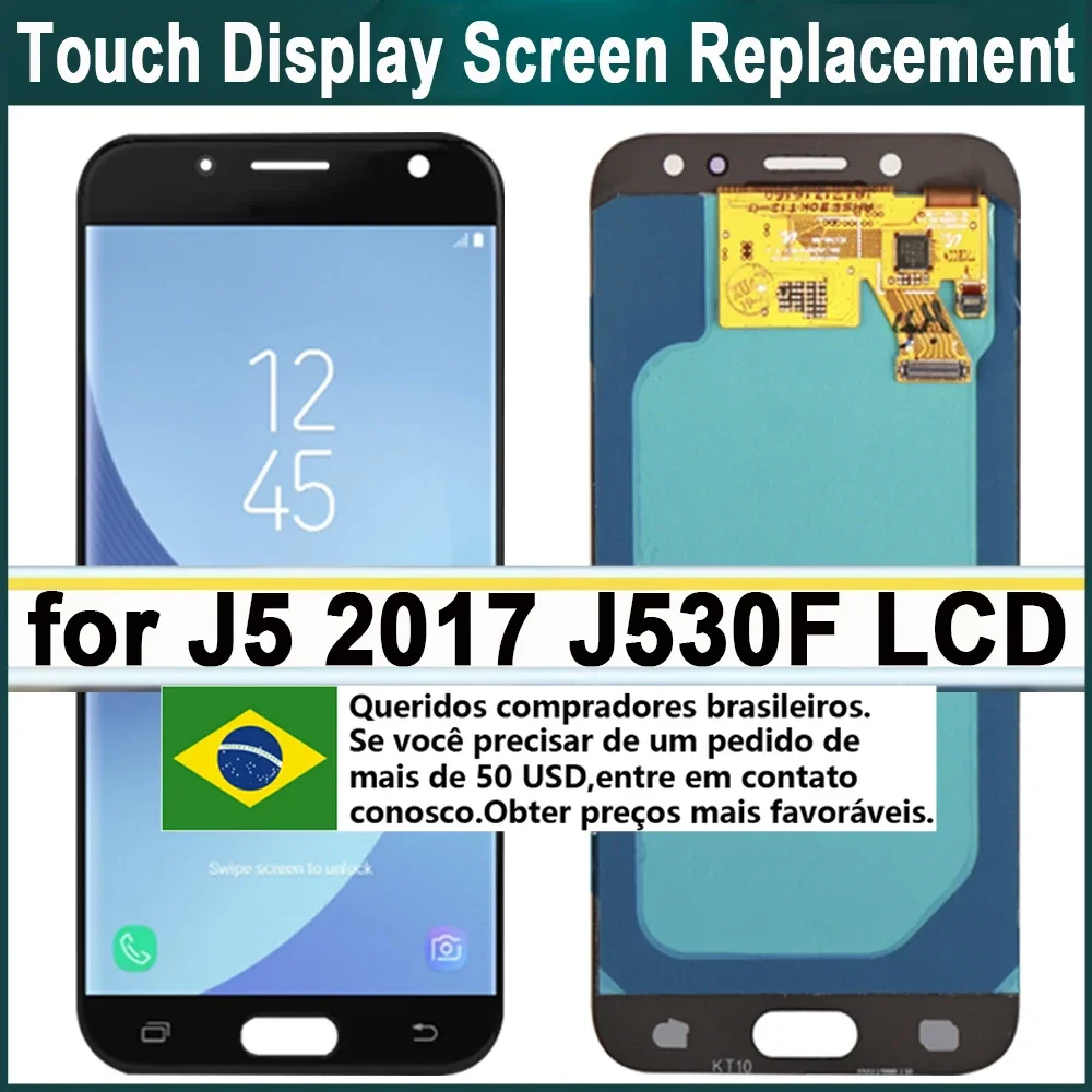 High-quality-AMOLED-OLED-TFT-Display-Replacement-For-Samsung-J5-2017 ...