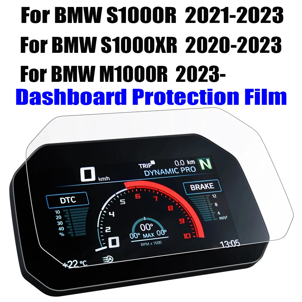Motorcycle Dashboard Screen Protector Film For BMW S1000R S1000XR ...