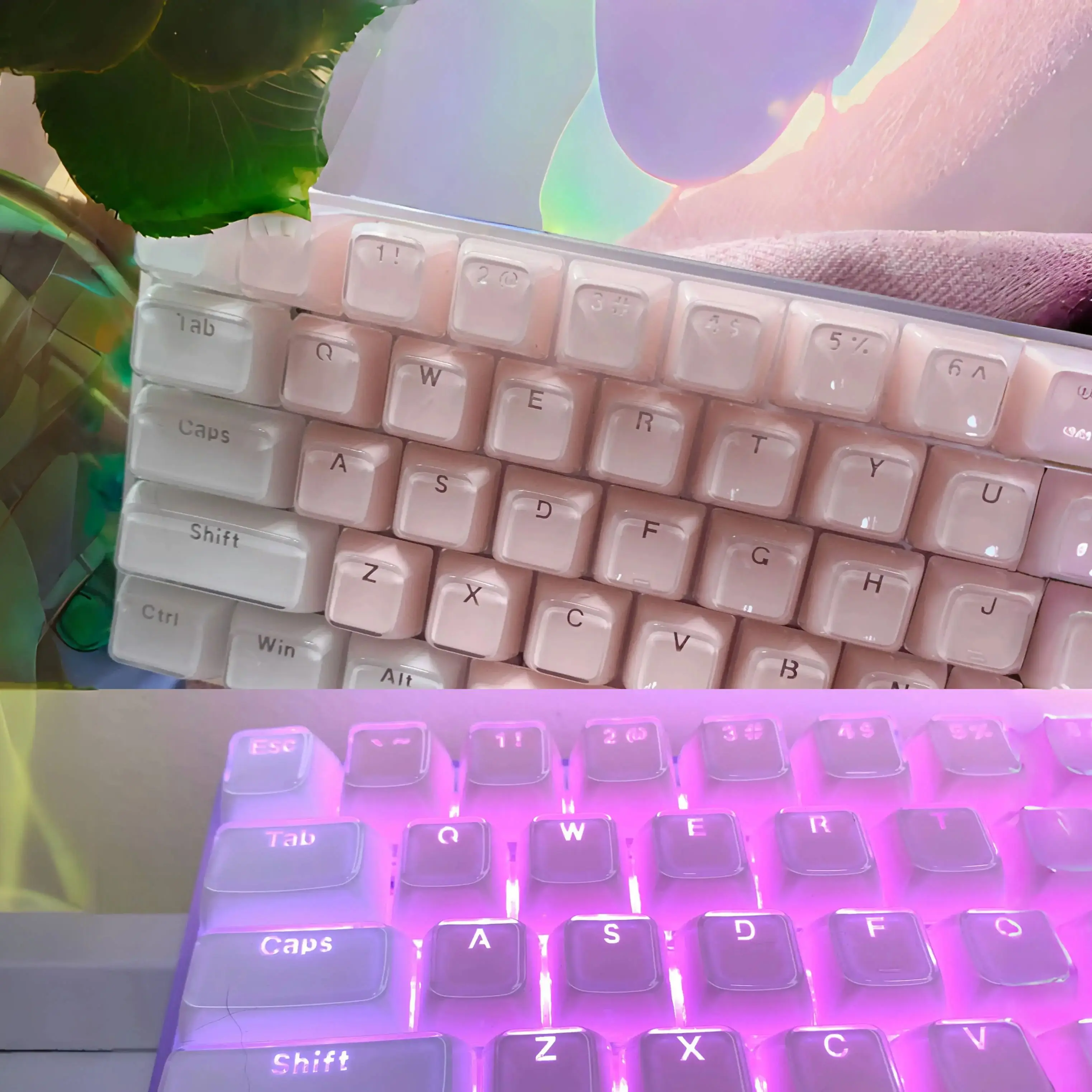 Clavier-m-canique-translucide-135-pr-dire-pour-Alice-Pink-Layout-MDA ...