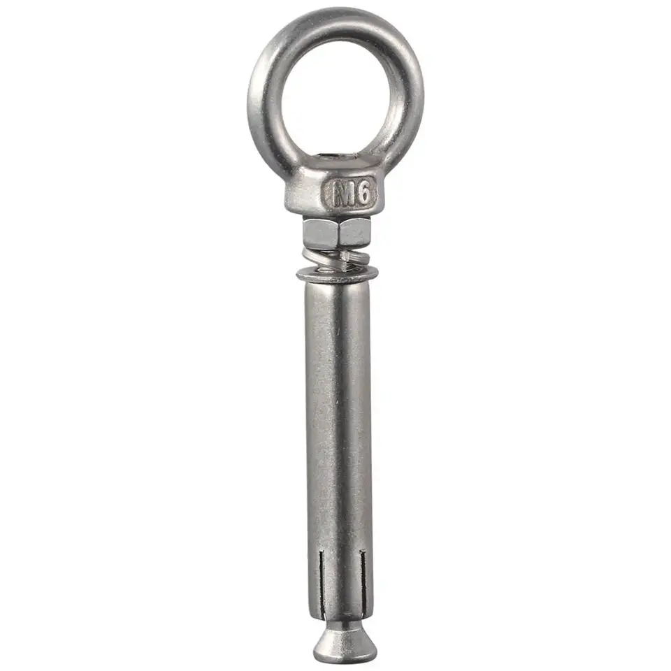 Concrete Screws Ring Eye BoltEye Hooks 304 Stainless Steel Sleeve ...