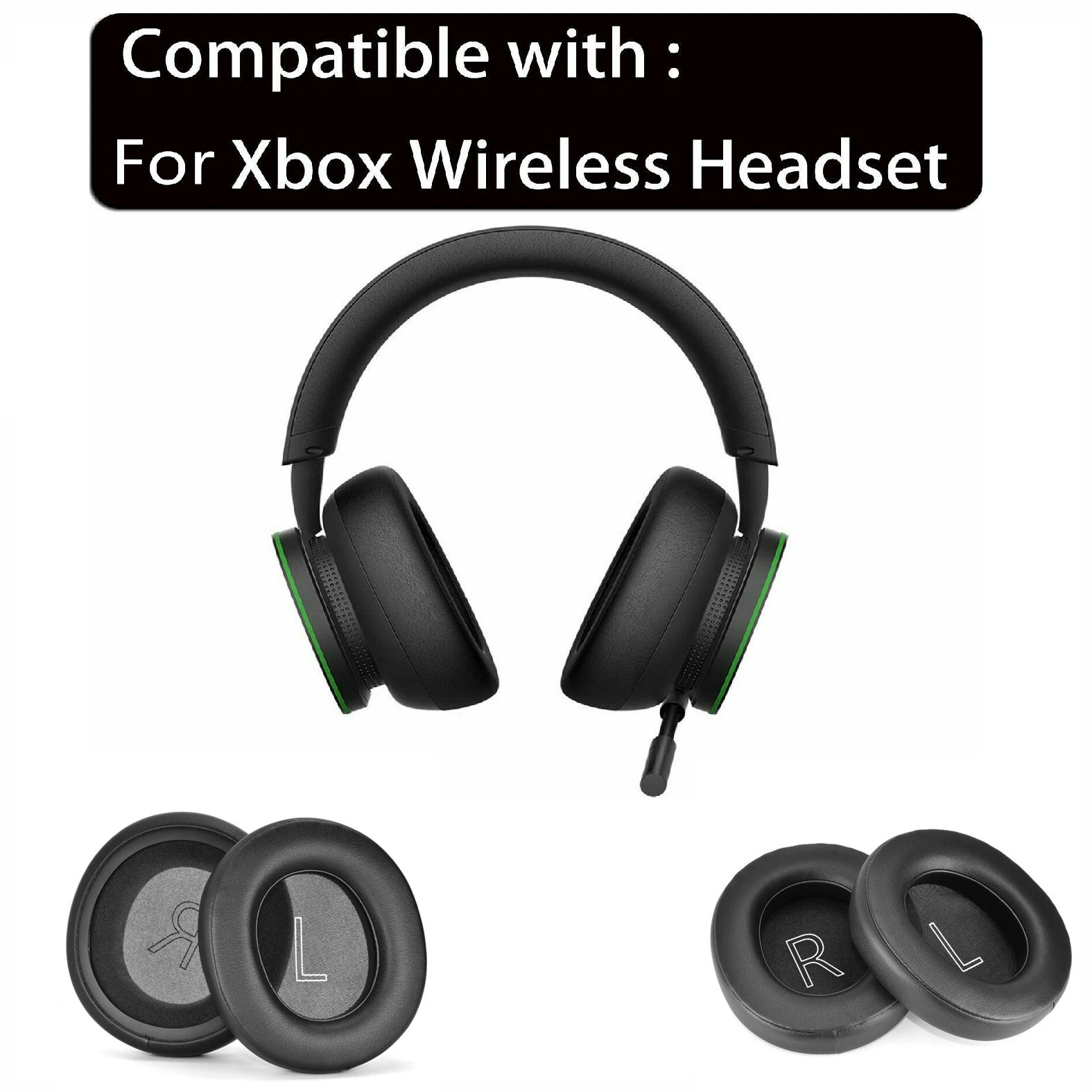 Earmuffs-para-Xbox-Series-Almofadas-Capa-Esponja-Acess-rios-Headset-Sem ...