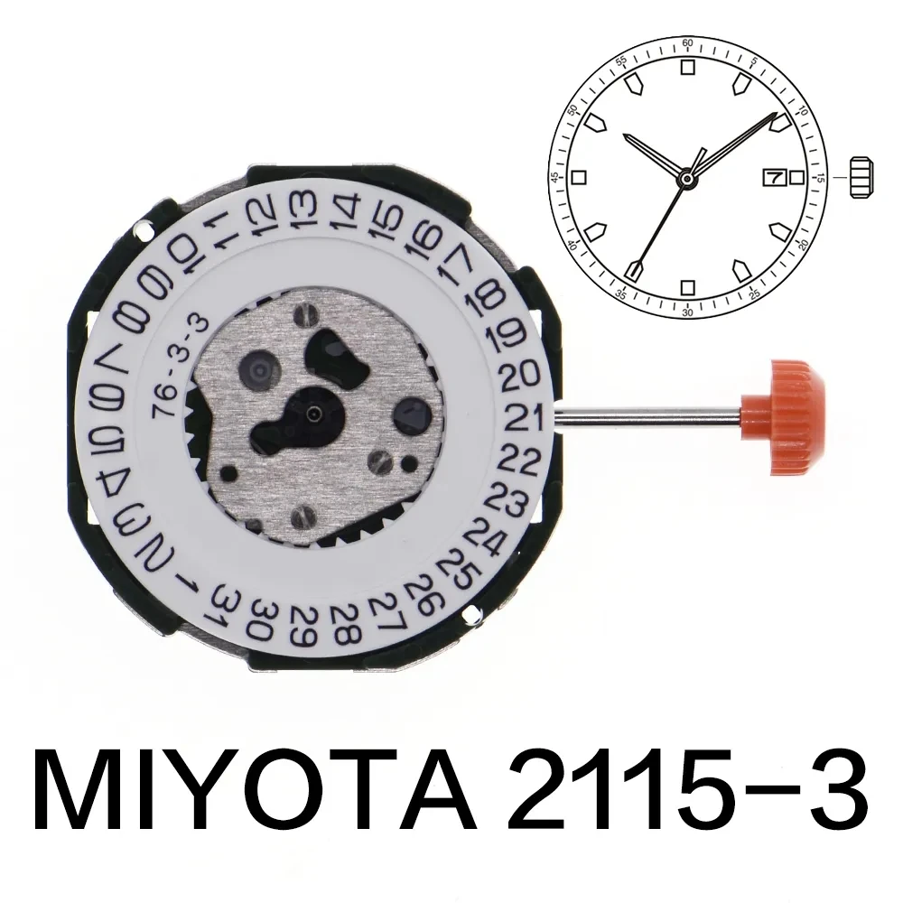 Miyota-2115-Quartz-Movement-Japona-2115-3-Movement-Watch-Parts-Repair ...