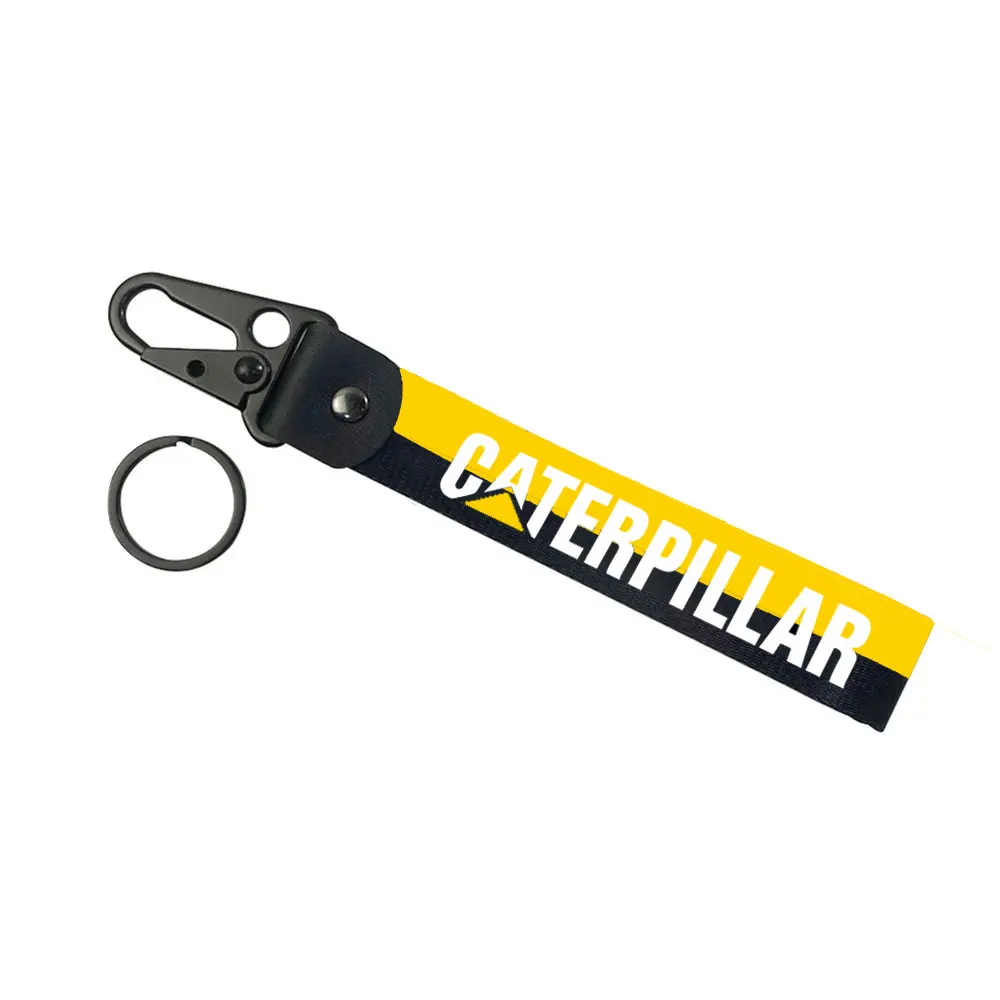 For-CATERPILLAR-Metal-Key-Ring-Hook-Key-Chain-Hanging-Strap-Lanyards ...