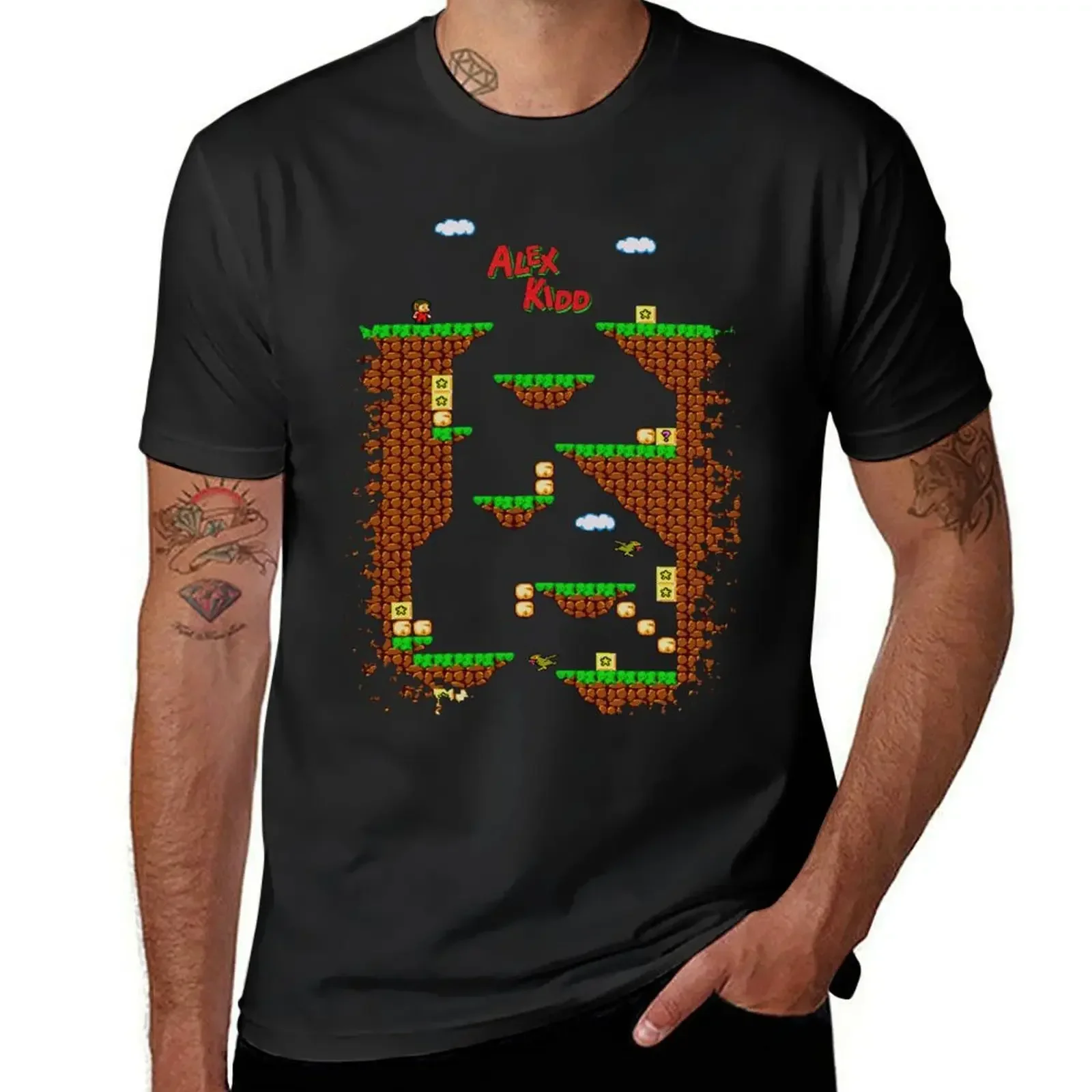 Alex Kidd in Miracle World T-Shirt Aesthetic clothing blacks for a boy ...