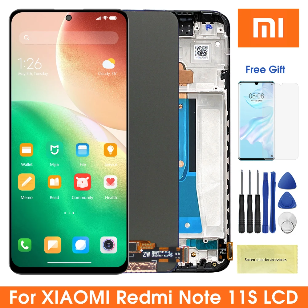 Super-AMOLED-Redmi-Note-11S-Screen-Replacement-for-Xiaomi-Redmi-Note ...