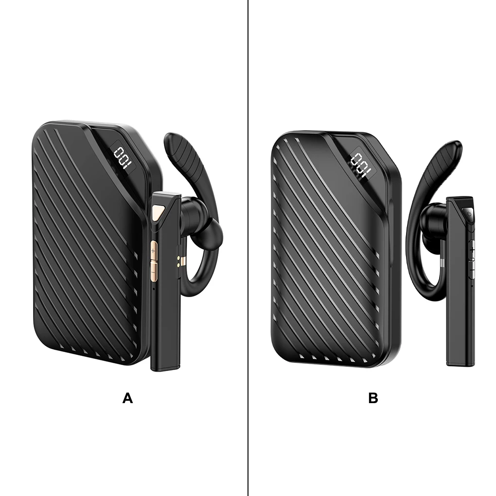 Wireless-Earphone-Cellphone-Bluetooth-compatible-Headphone-Rechargeable ...