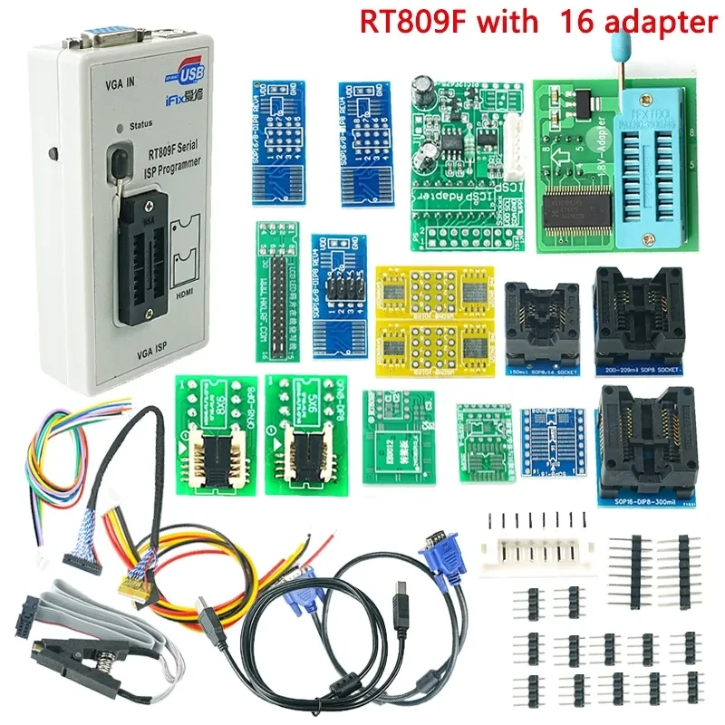 2023-Newest-100-Original-RT809F-Serial-ISP-Programmer-with-Full ...